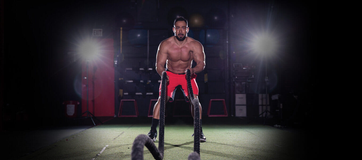 Battle Rope Workout To Torch Body Fat