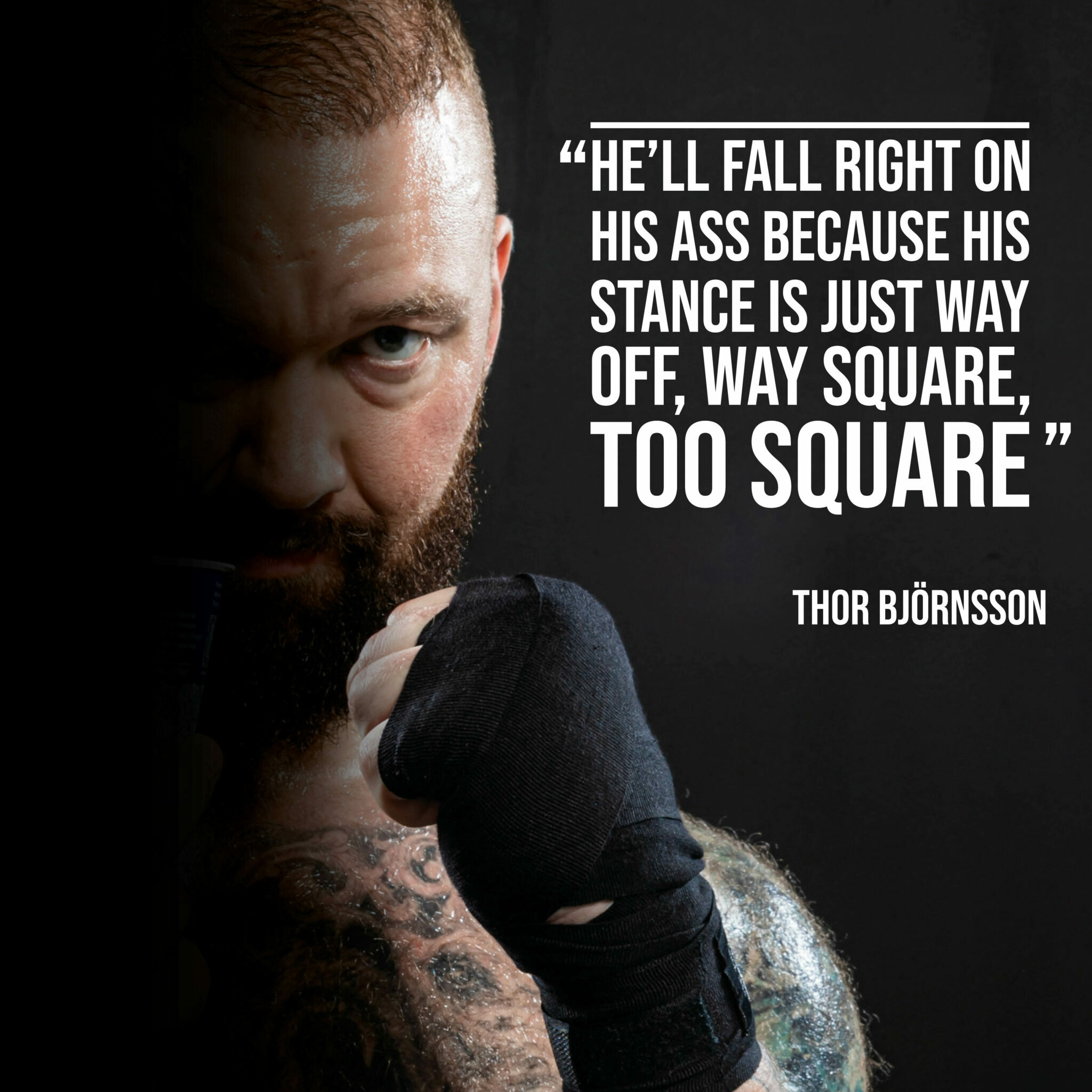 Thor Björnsson Boxing Trash Talk: "Eddie Is Fat"